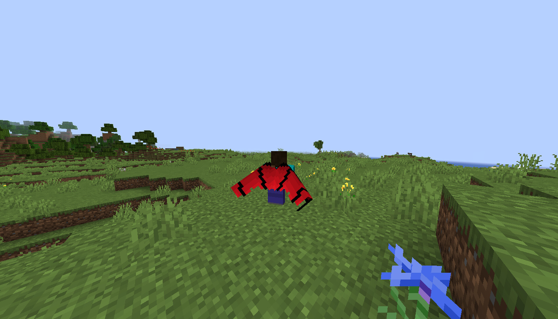 Red Elytra Minecraft Texture Pack