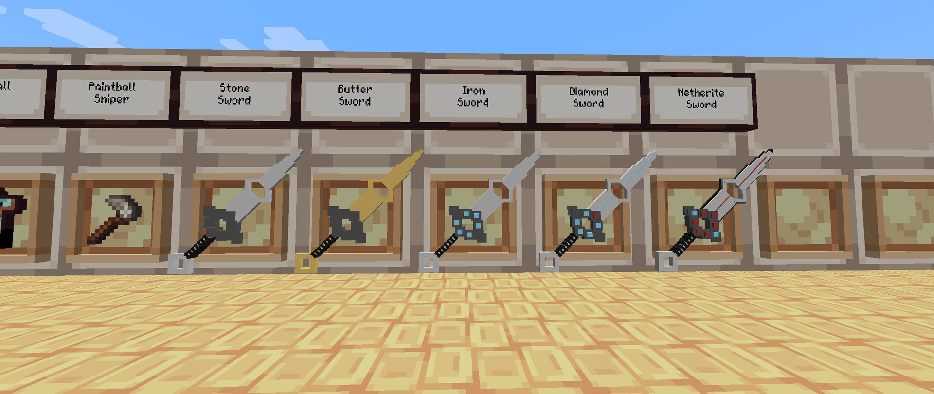 The Infinity Blade Pack (V18) (Desktop Variant) Minecraft Texture Pack