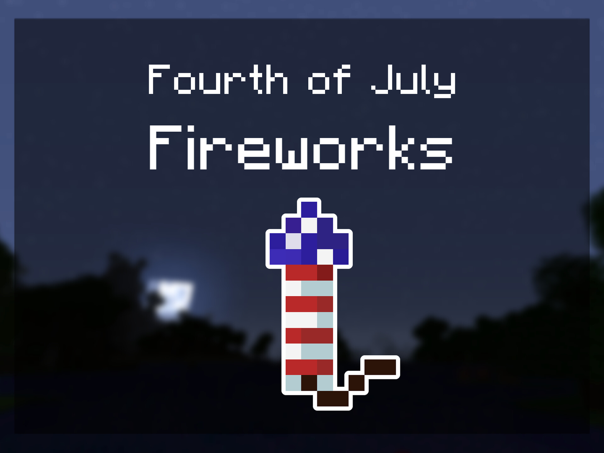 Fourth Of July Fireworks (Bedrock) Minecraft Texture Pack