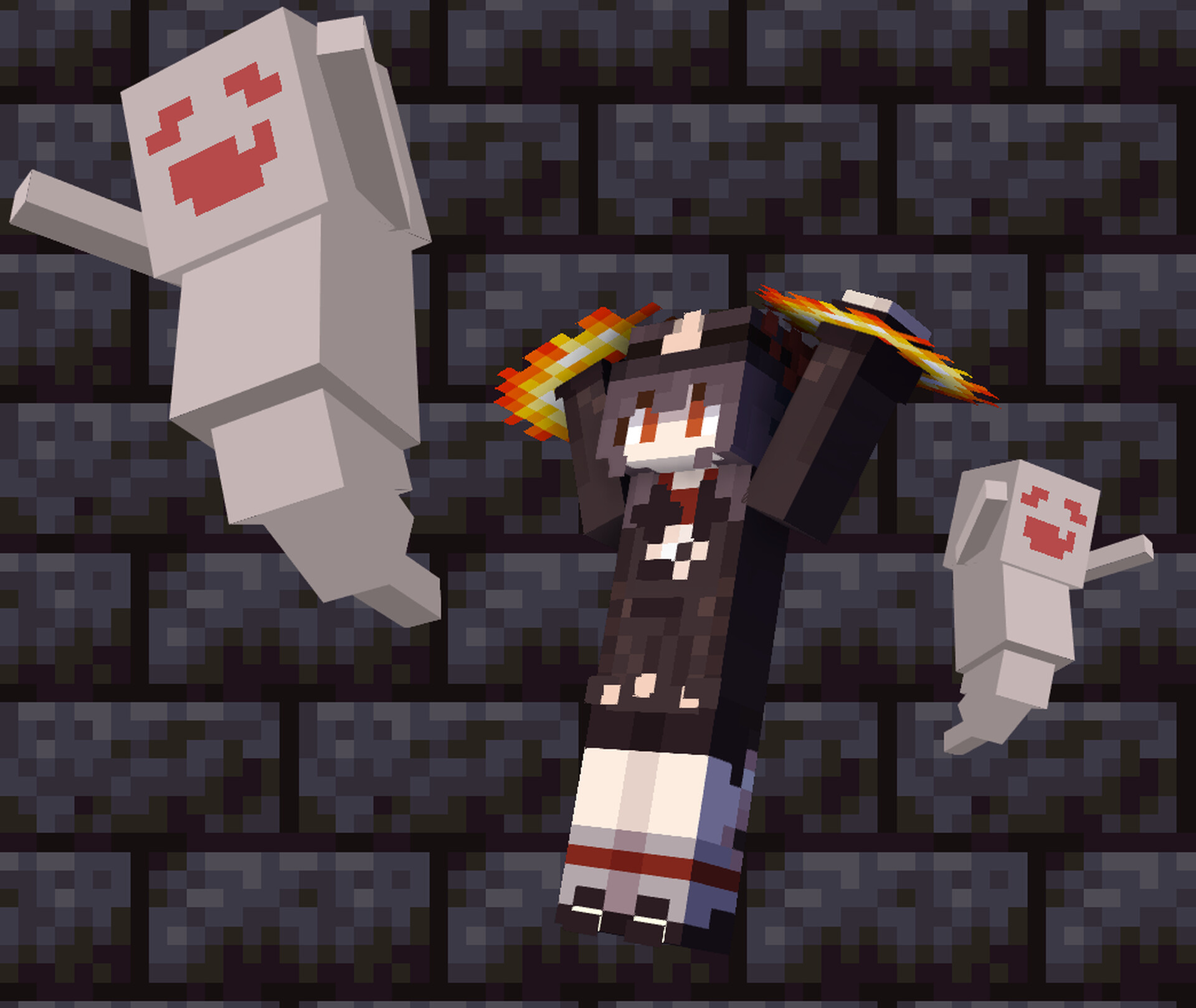 Evoker to Hu Tao | 1.16.4 | OptiFine Requiered Minecraft Texture Pack