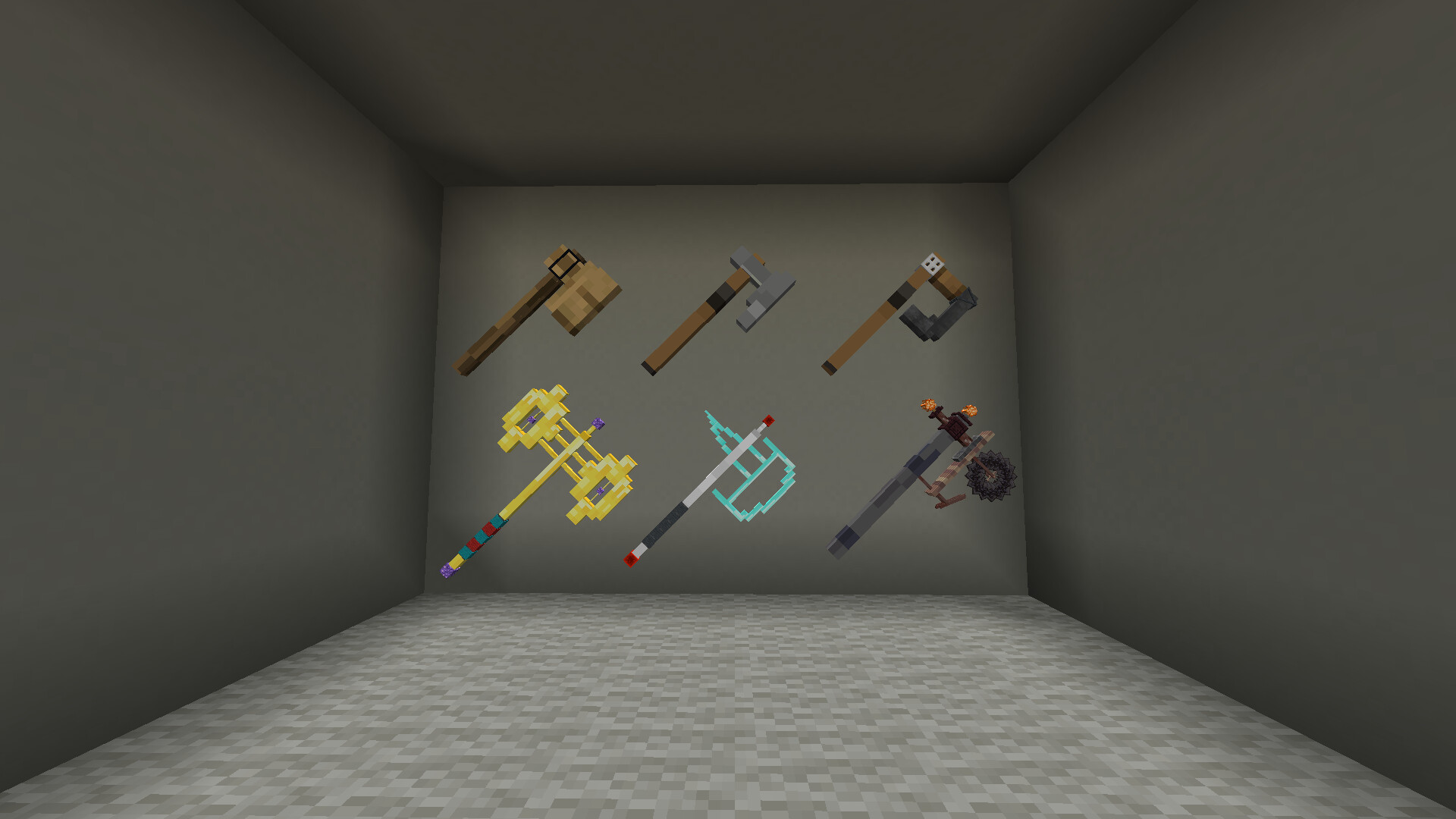 Axes by Cake Minecraft Texture Pack