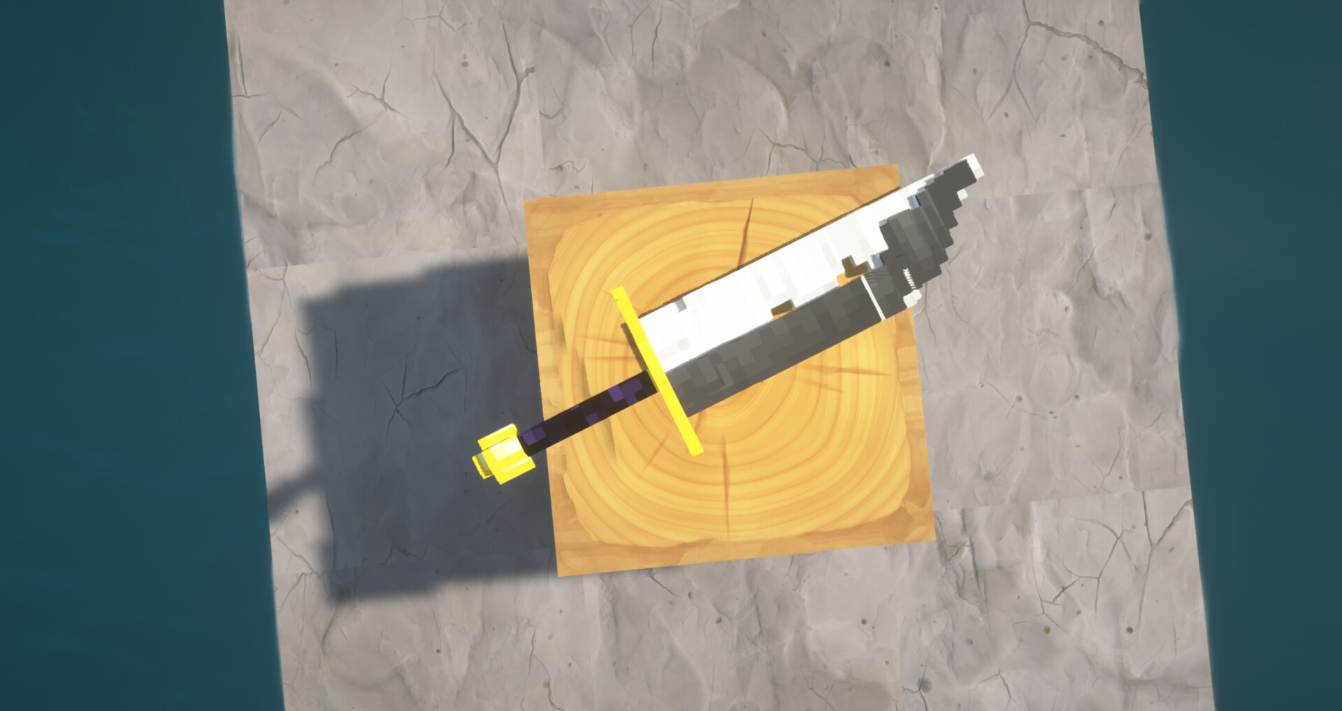 [3D Model Sword 1.16.4] The model replace the netherite sword (you can ...