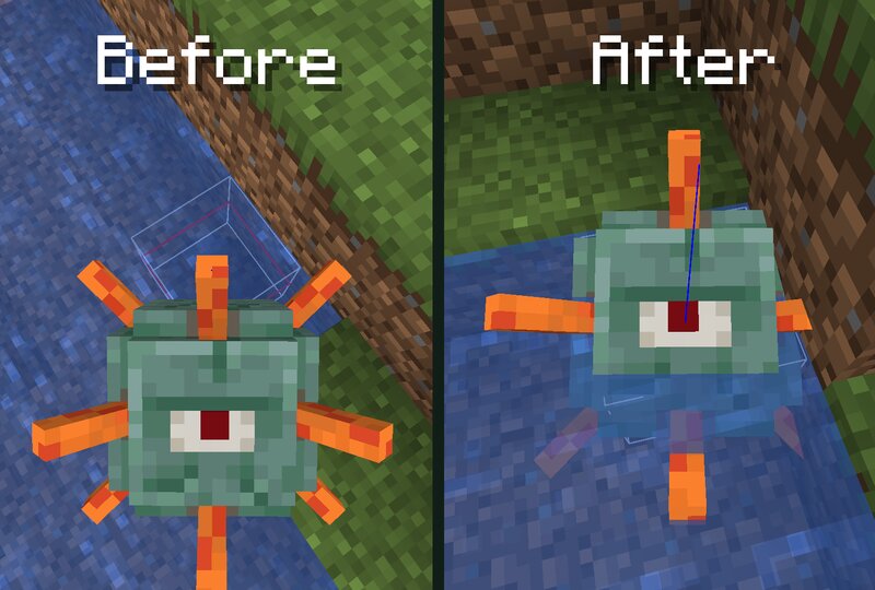 Guardian Rotation Fix Minecraft Texture Pack