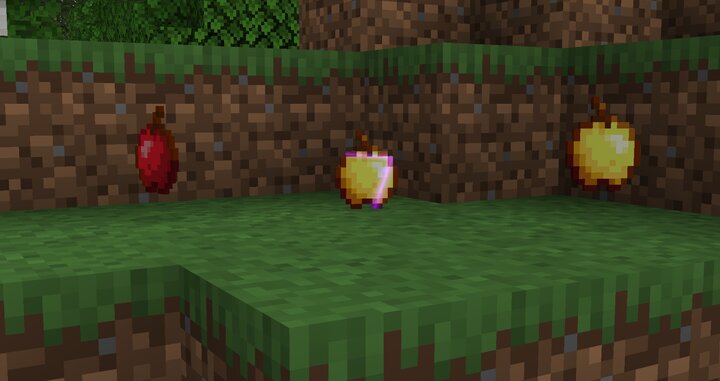Old apples with new shading! Minecraft Texture Pack