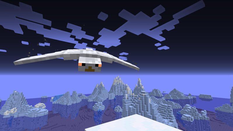 Phantoms to Seagulls Minecraft Texture Pack