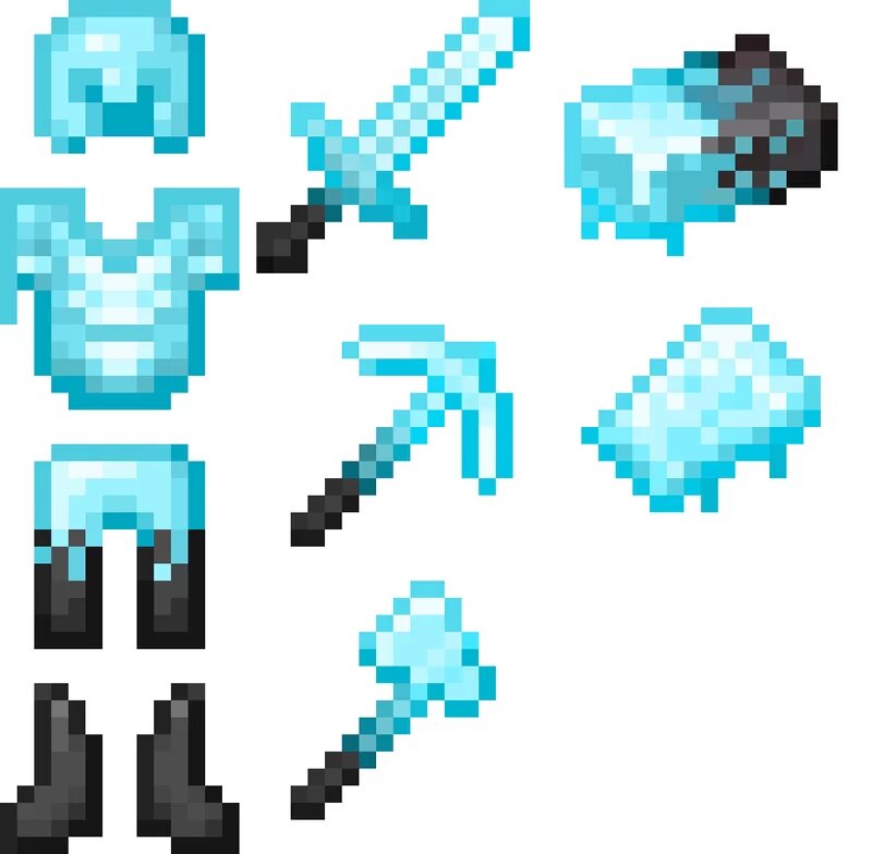 Frost With The Freeze! (Netherite Texture Pack) (Bedrock Edition ...