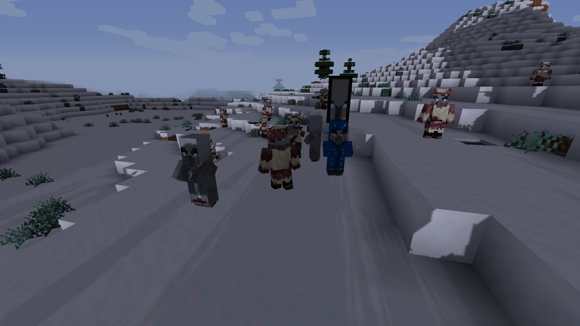 Illager Skins (Fresh animations version) (Optifine 1.17.1) Minecraft ...