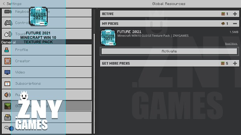 FUTURE [BEDROCK] 🤖 Minecraft Texture Pack