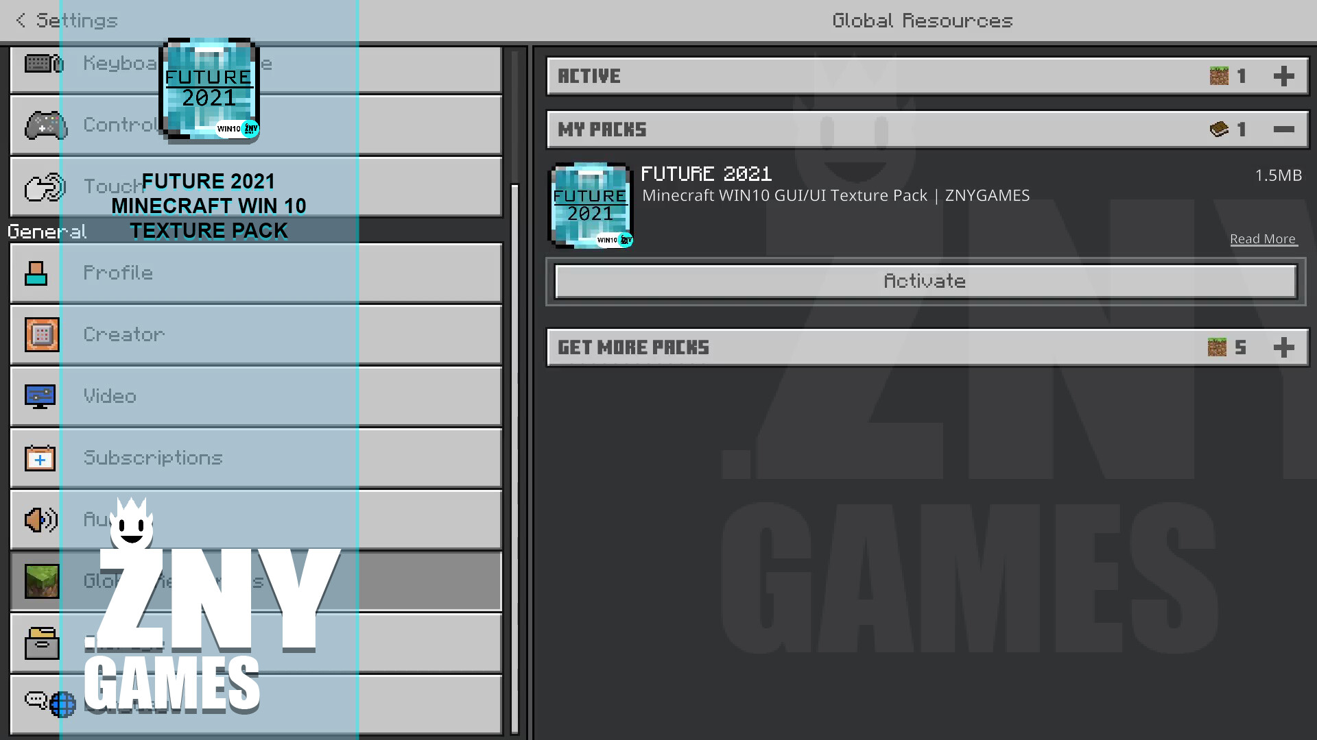 FUTURE [BEDROCK] 🤖 Minecraft Texture Pack