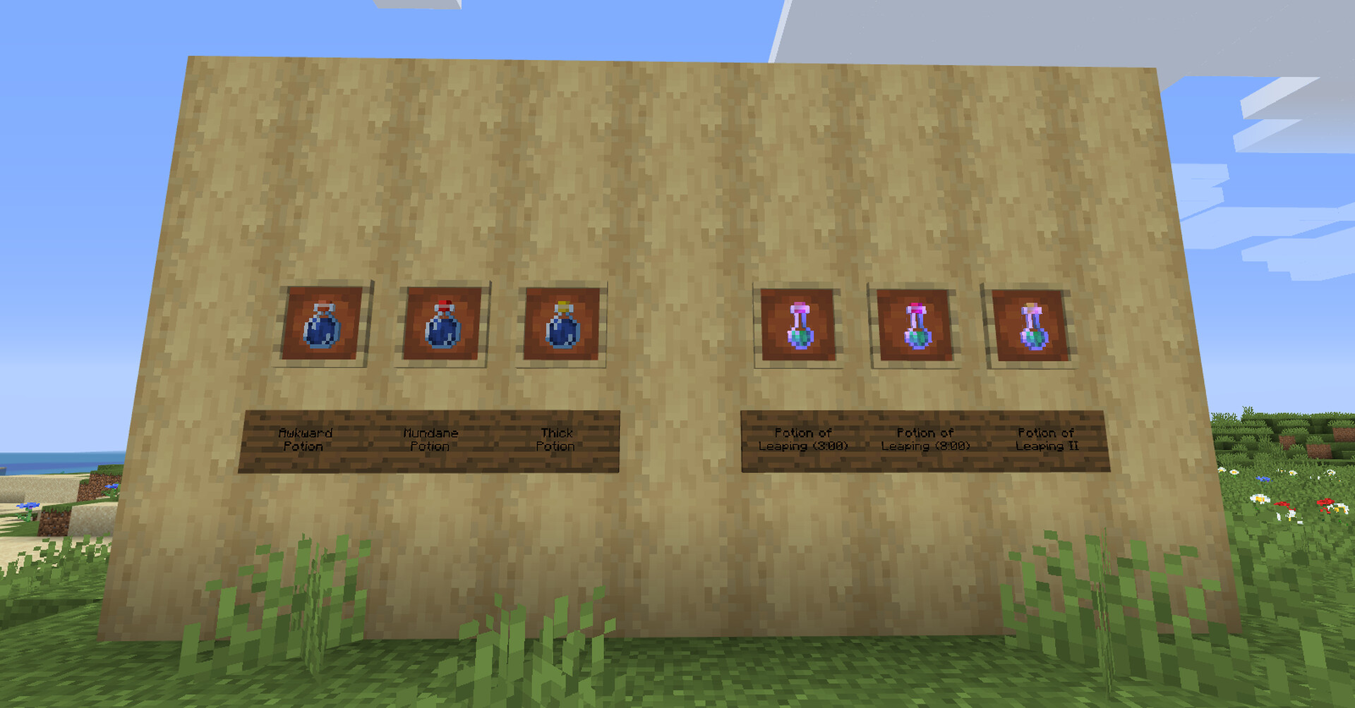 Potion Bottles Plus Minecraft Texture Pack