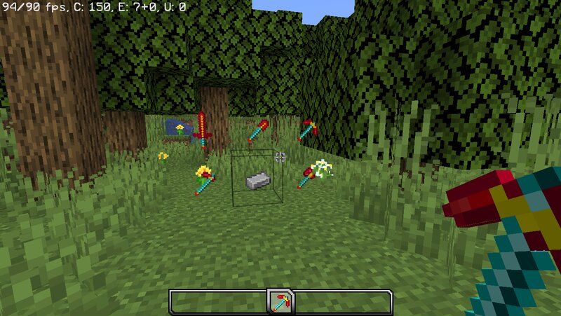 Iron man's tools Minecraft Texture Pack