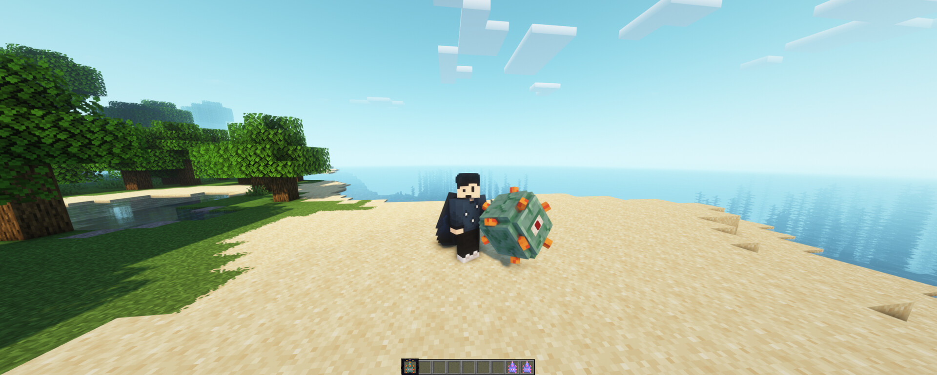 Guardian & Elder Guardian Tridents! 1.18 Minecraft Texture Pack