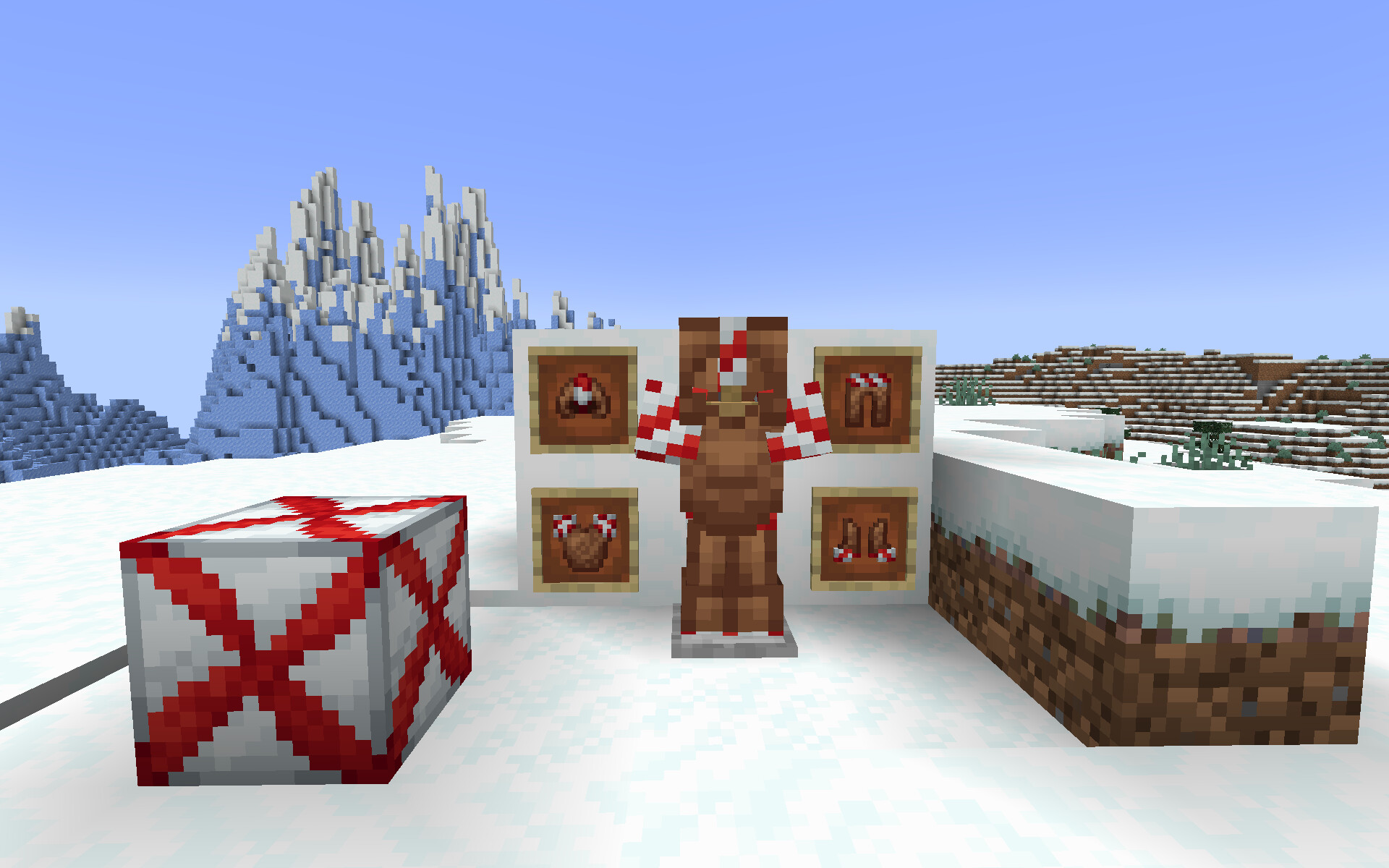 Gingerbread Netherite Minecraft Texture Pack