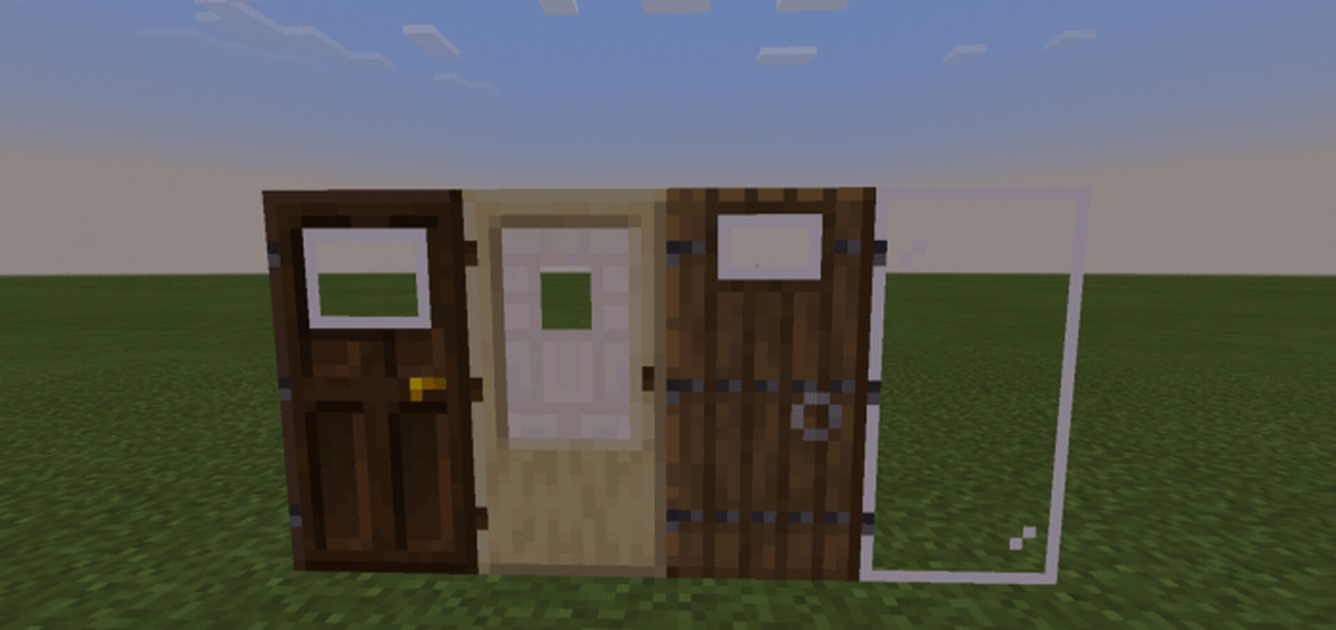 All Doors Have windows! Minecraft Texture Pack