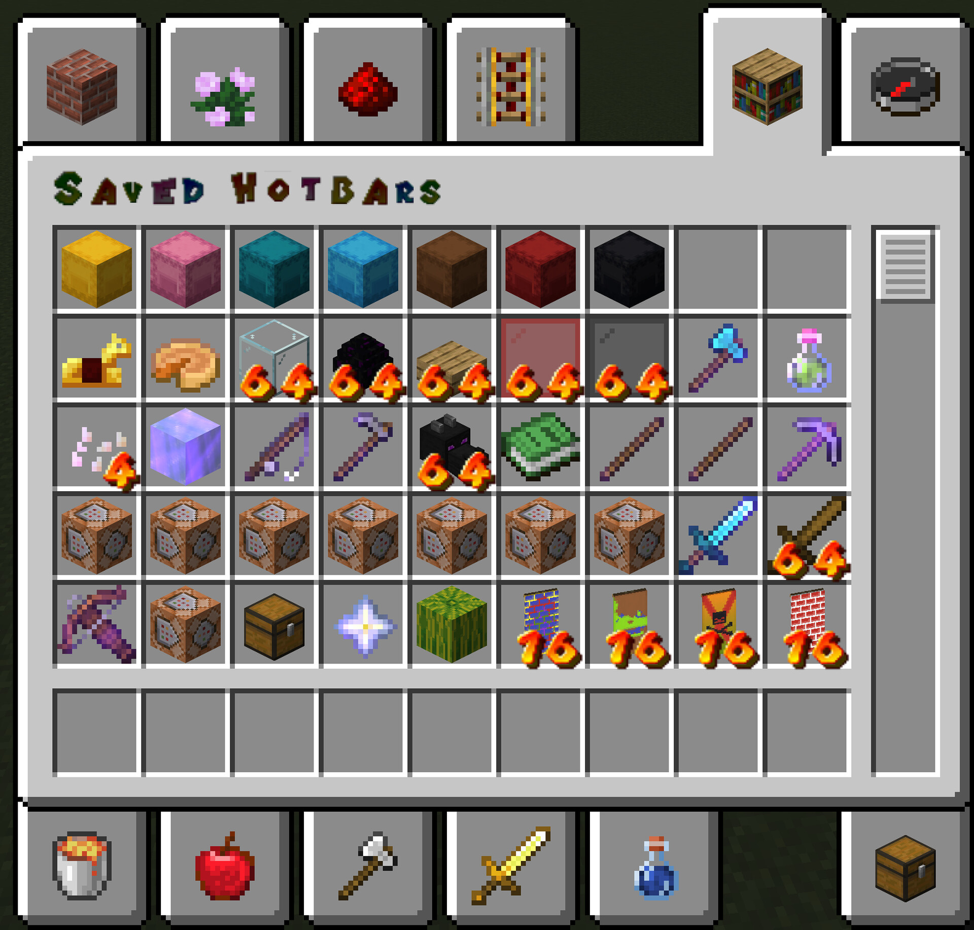 Mario 64 font 1.16.5 Minecraft Texture Pack