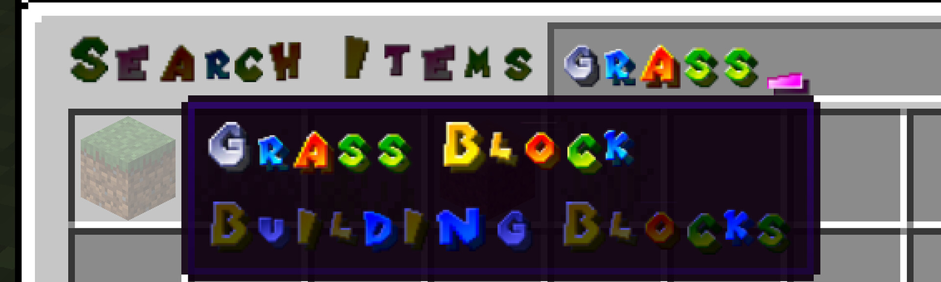 Mario 64 font 1.16.5 Minecraft Texture Pack