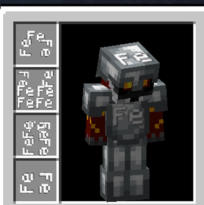 Normal iron (fixed) Minecraft Texture Pack
