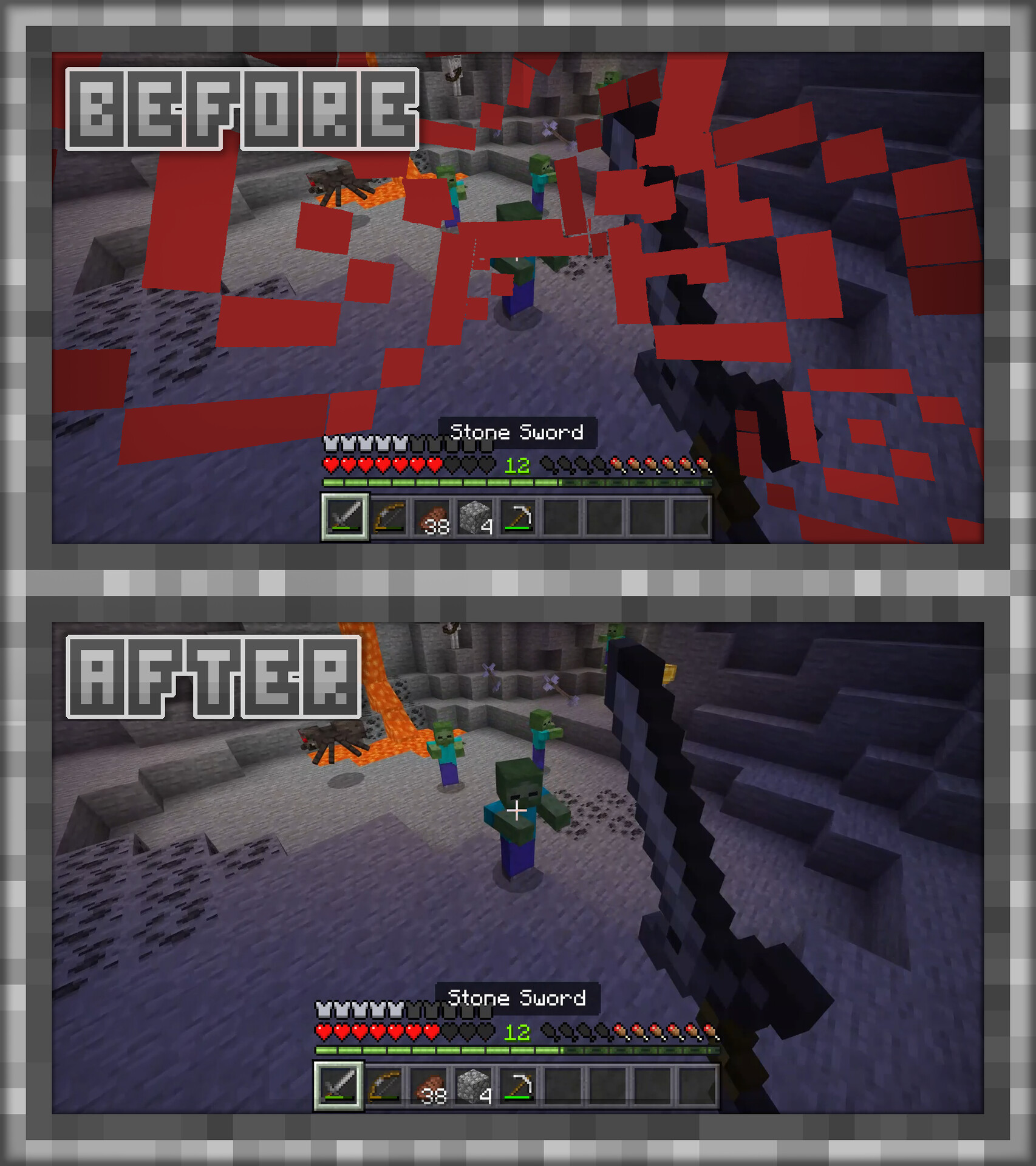 Rhubarb's No Potion Particles Minecraft Texture Pack