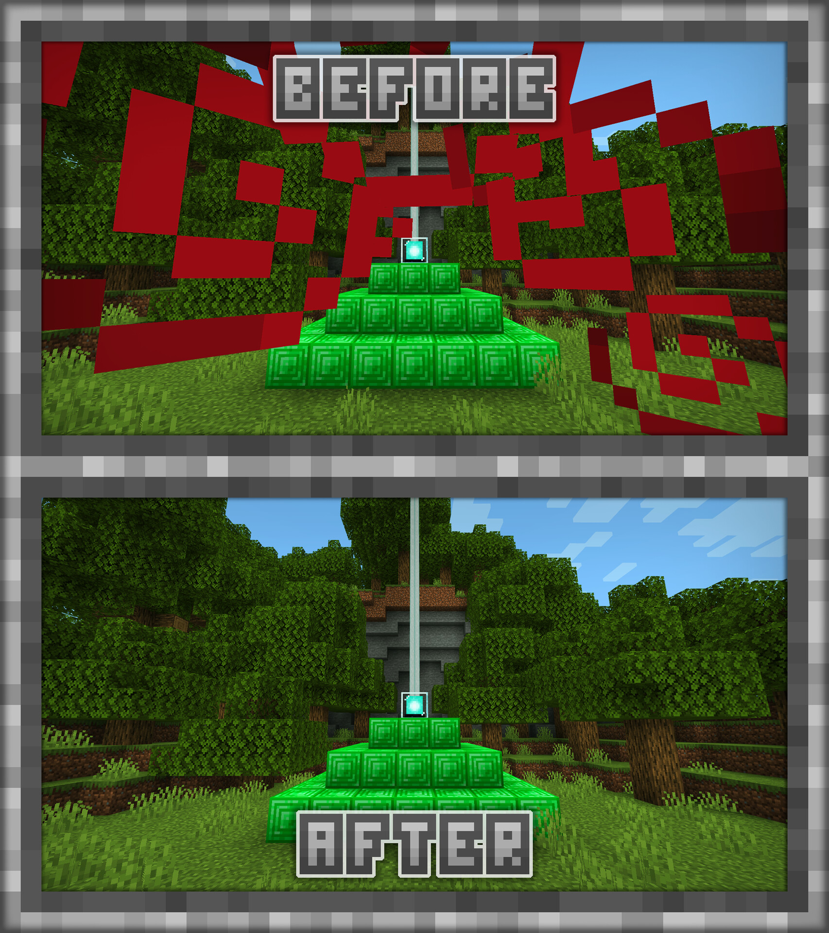 Rhubarb's No Potion Particles Minecraft Texture Pack