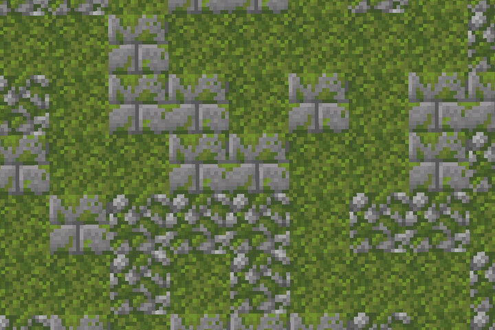 Consistent Mossy Blocks - Bedrock Minecraft Texture Pack