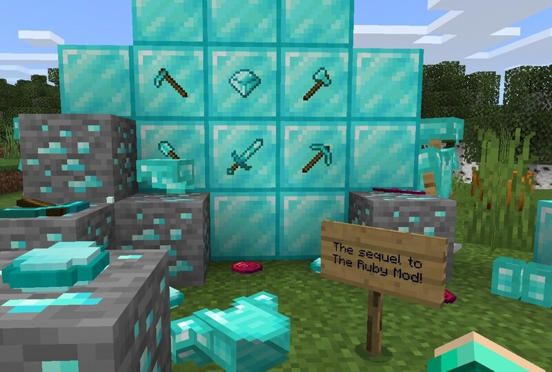 Better Diamonds (New Armor!) Minecraft Texture Pack