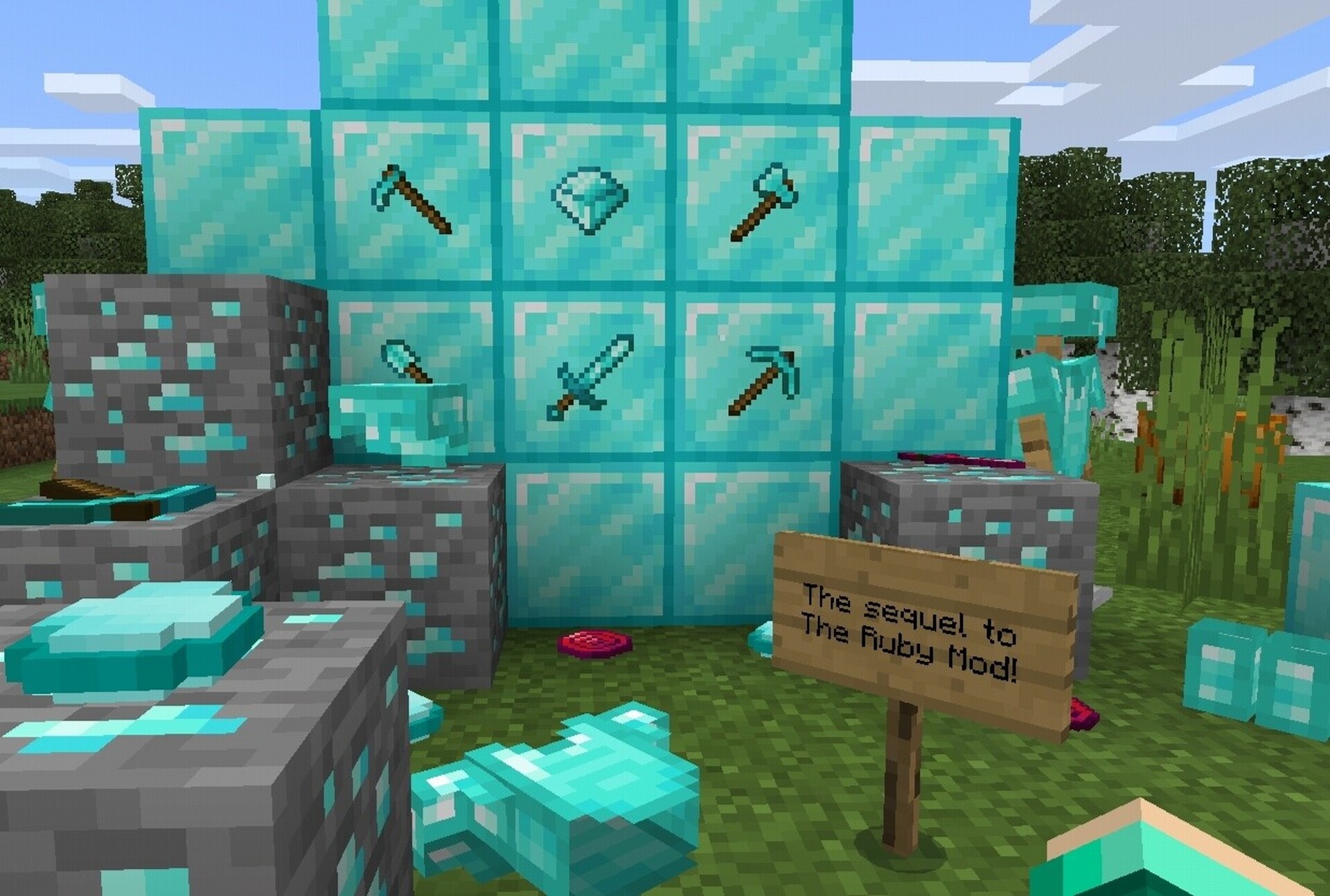Better Diamonds (New Armor!) Minecraft Texture Pack