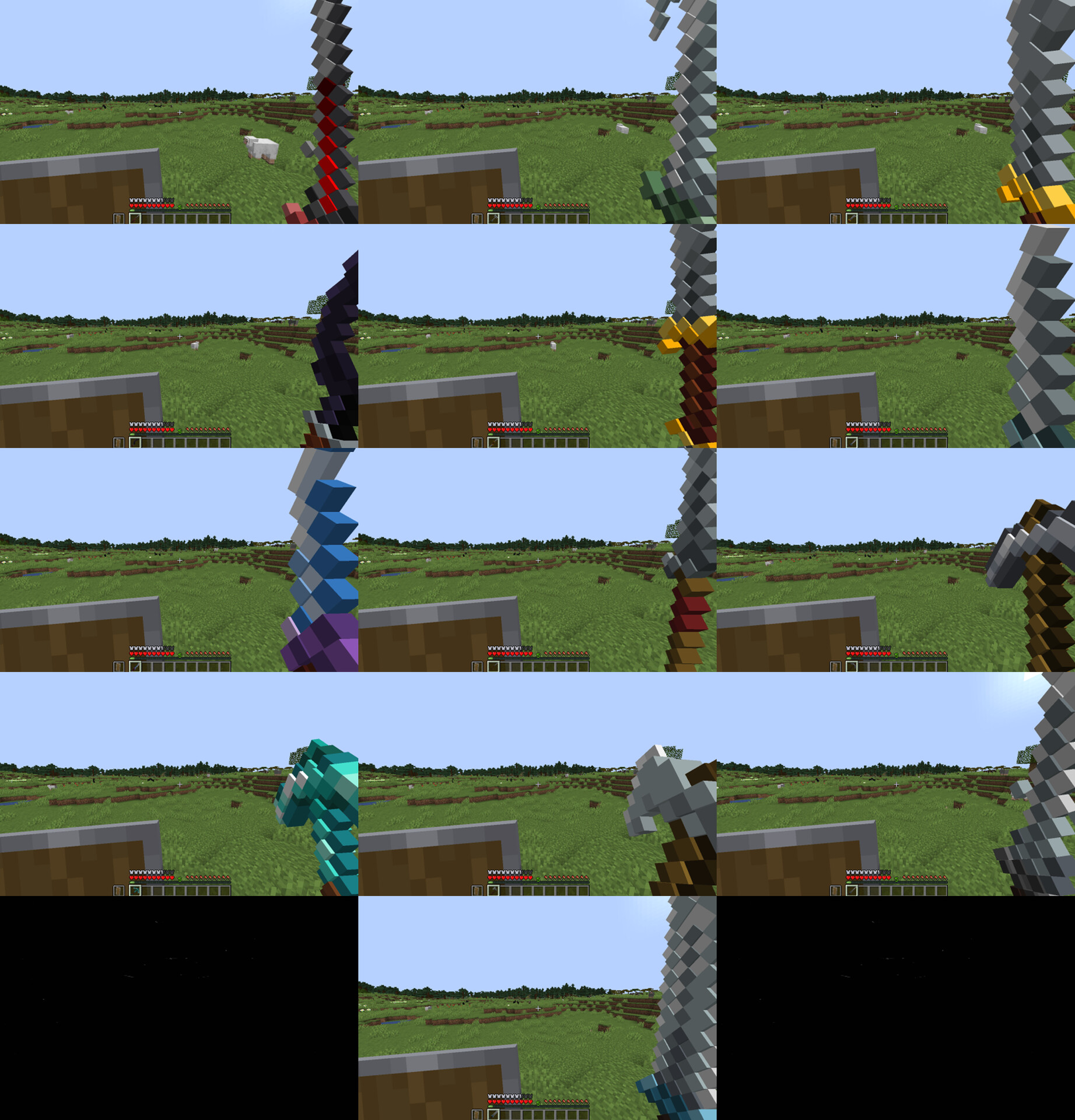 Dungeons Tools 3d Minecraft Texture Pack