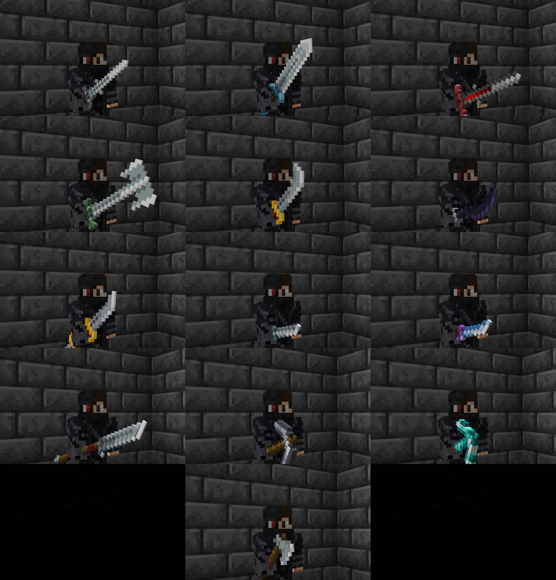 Dungeons Tools 3d Minecraft Texture Pack