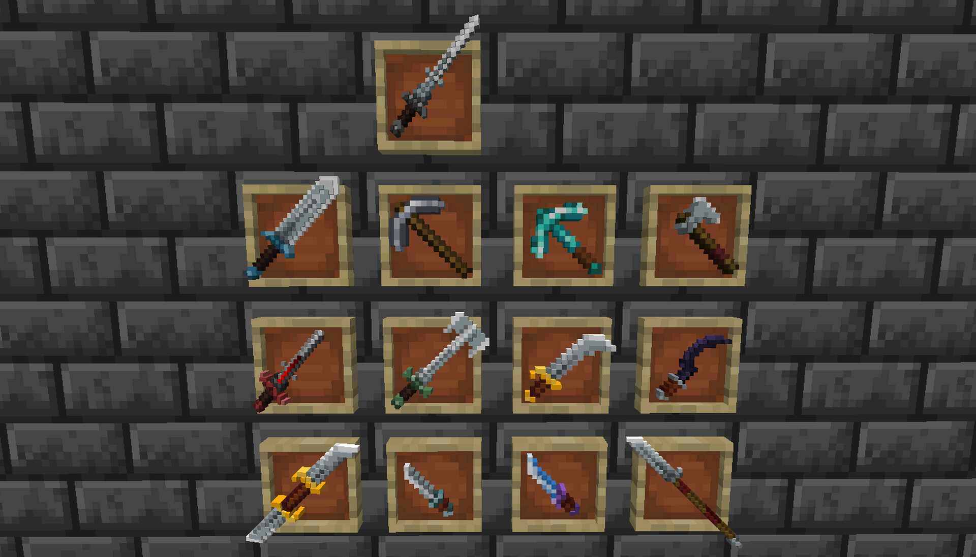 Dungeons Tools 3d Minecraft Texture Pack