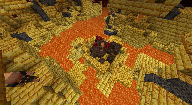 Entirely Gold Blackstone Minecraft Texture Pack