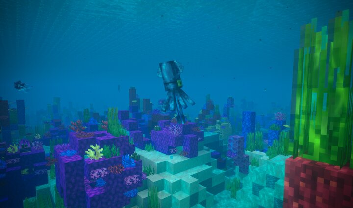 Improved Squid Models [SUDDLETY] Minecraft Texture Pack