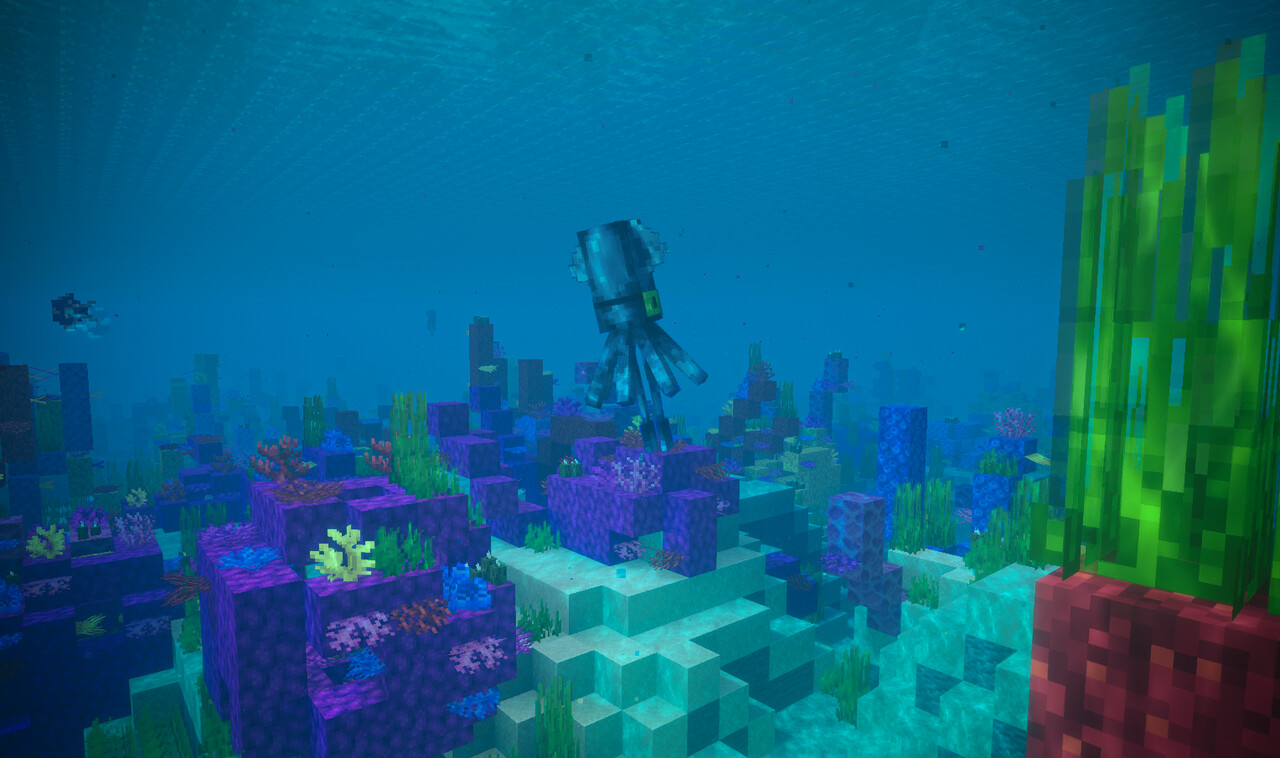Improved Squid Models [SUDDLETY] Minecraft Texture Pack