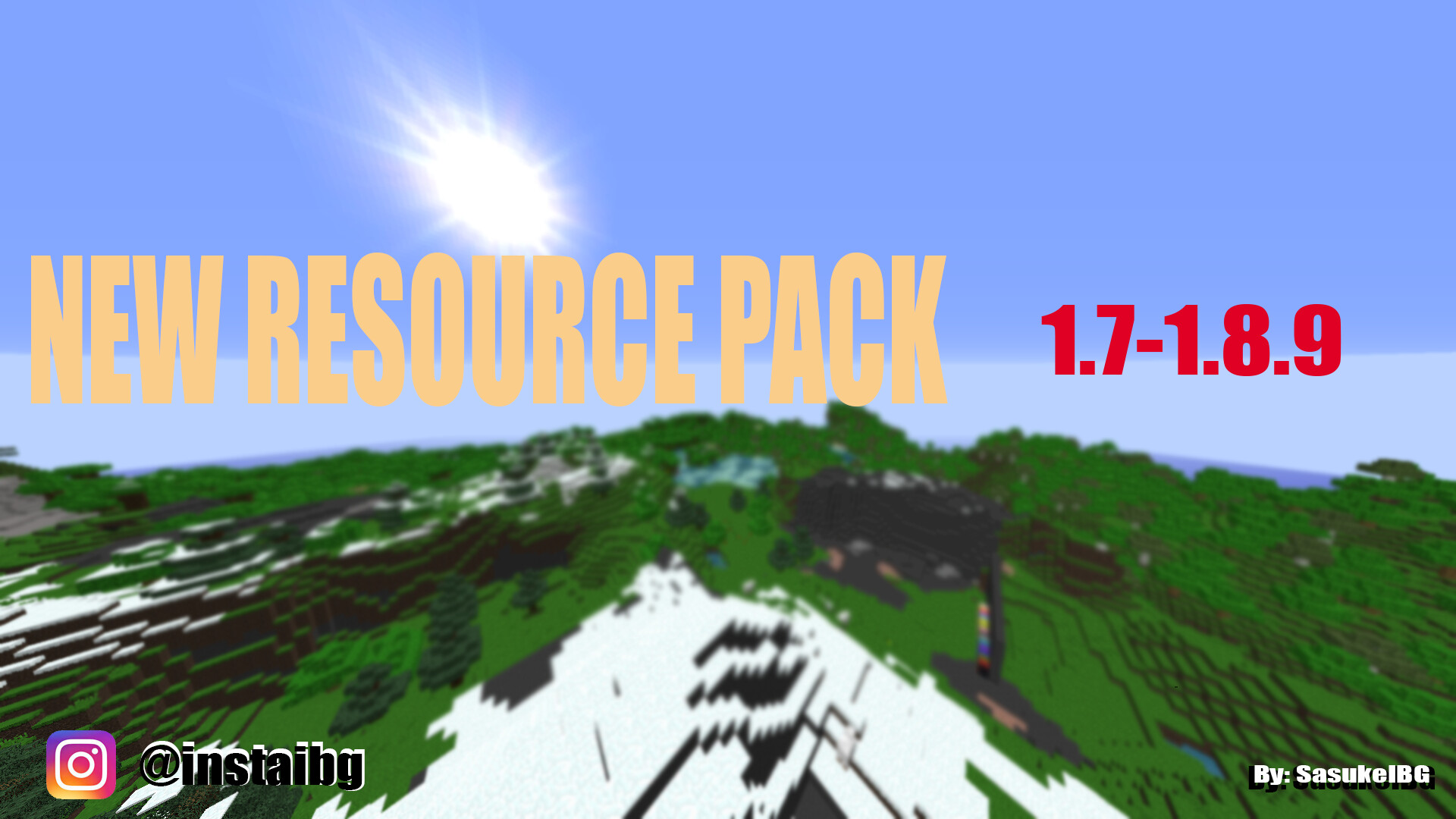 New RESOURCE PACK 1.7-1.8.9 16x16 FPS BOOST! Minecraft Texture Pack
