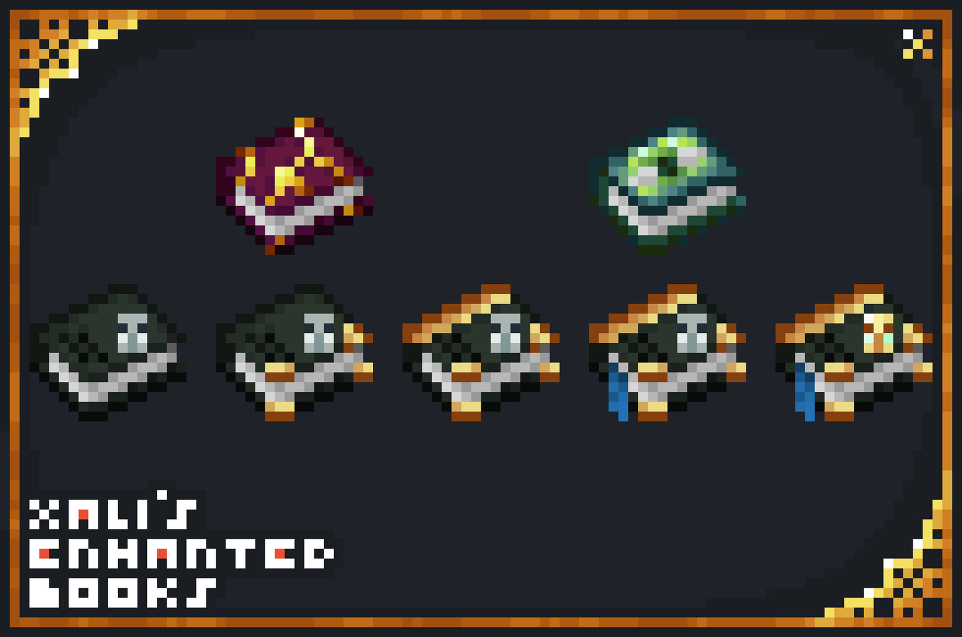 xali's Enchanted Books Minecraft Texture Pack