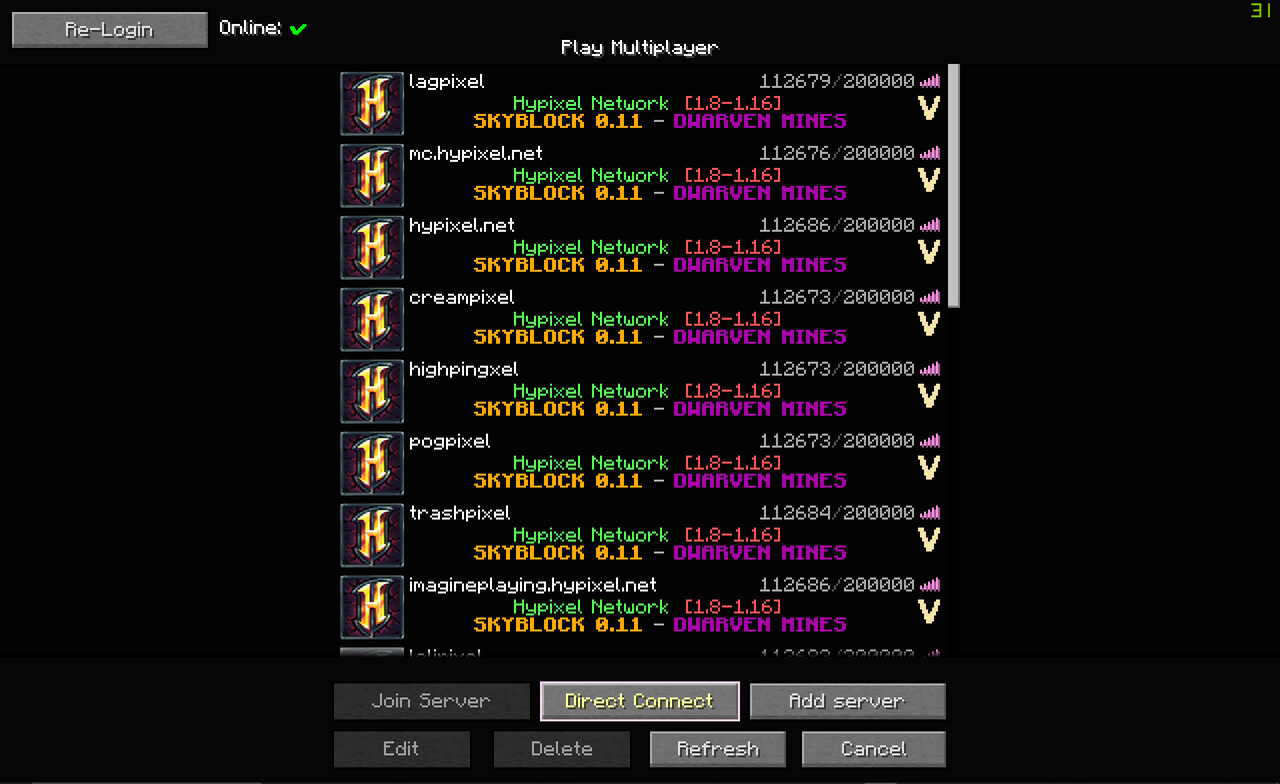[UI] Pink Hotbar (Valentines Edition) Minecraft Texture Pack