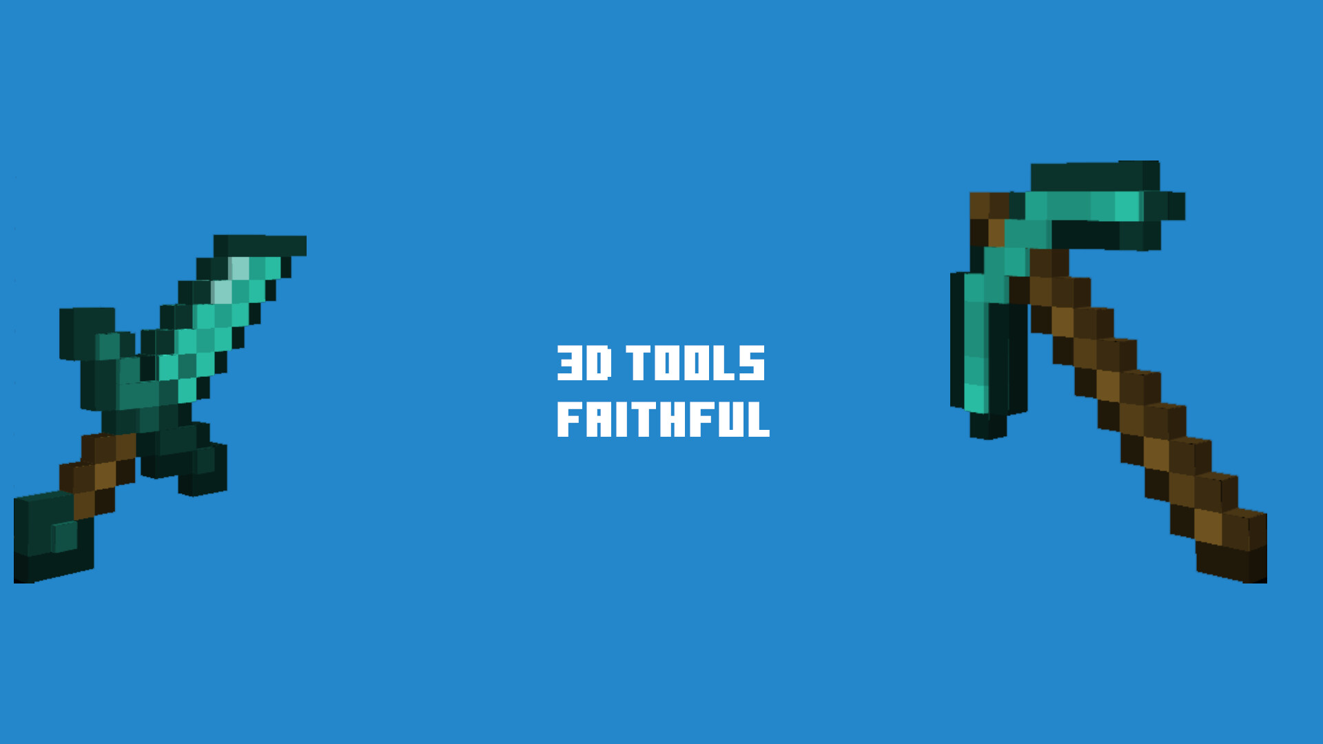 3D Tools (Faithful) Minecraft Texture Pack