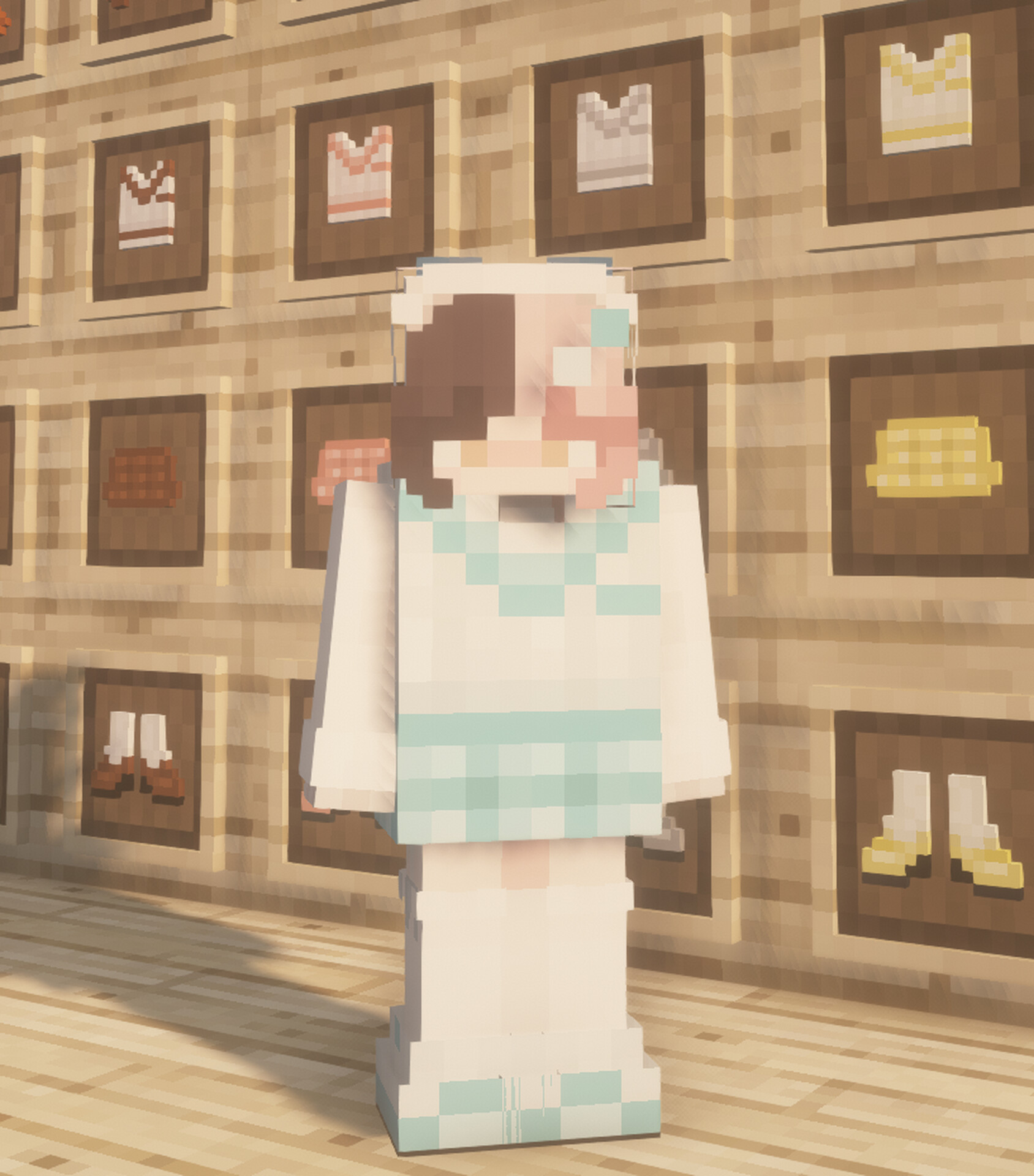 cute uniform armor Minecraft Texture Pack