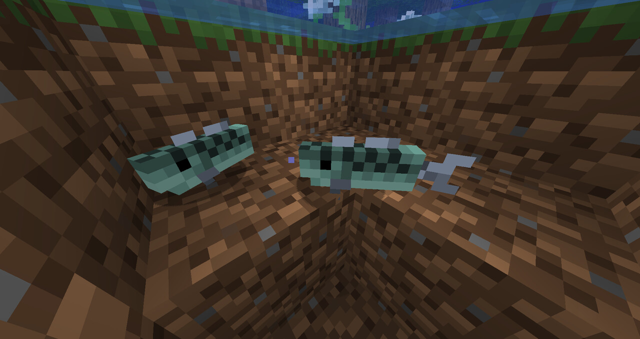 Blue cods! Minecraft Texture Pack