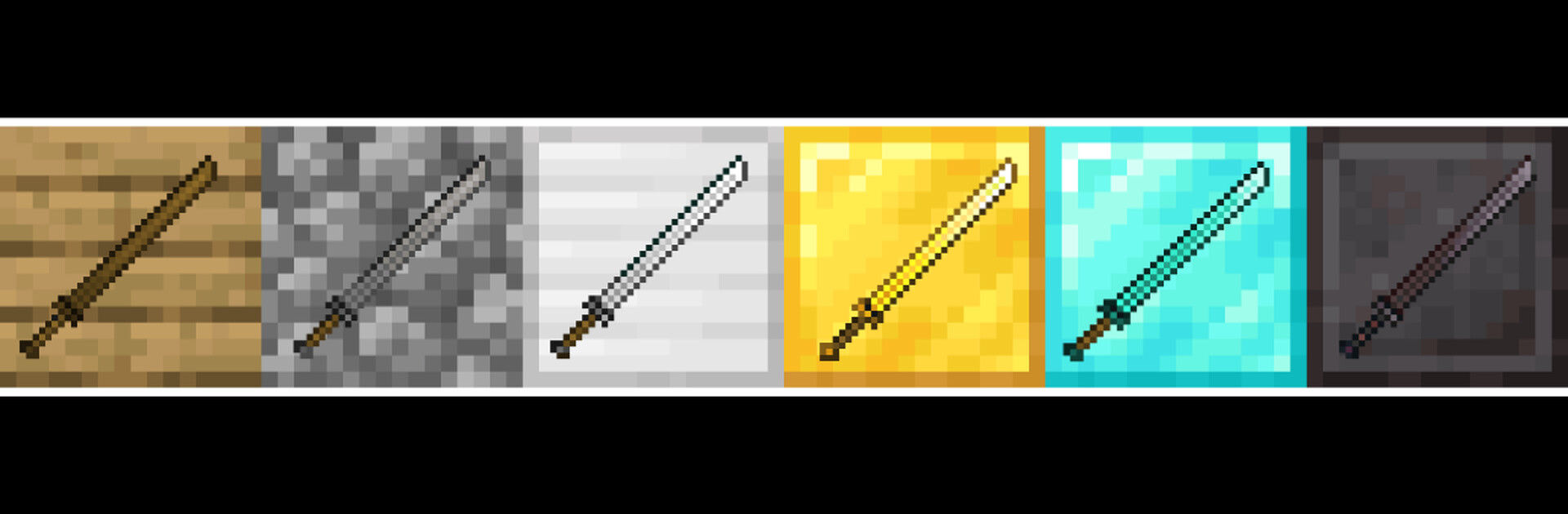 Katana Swords (32×32) Minecraft Texture Pack