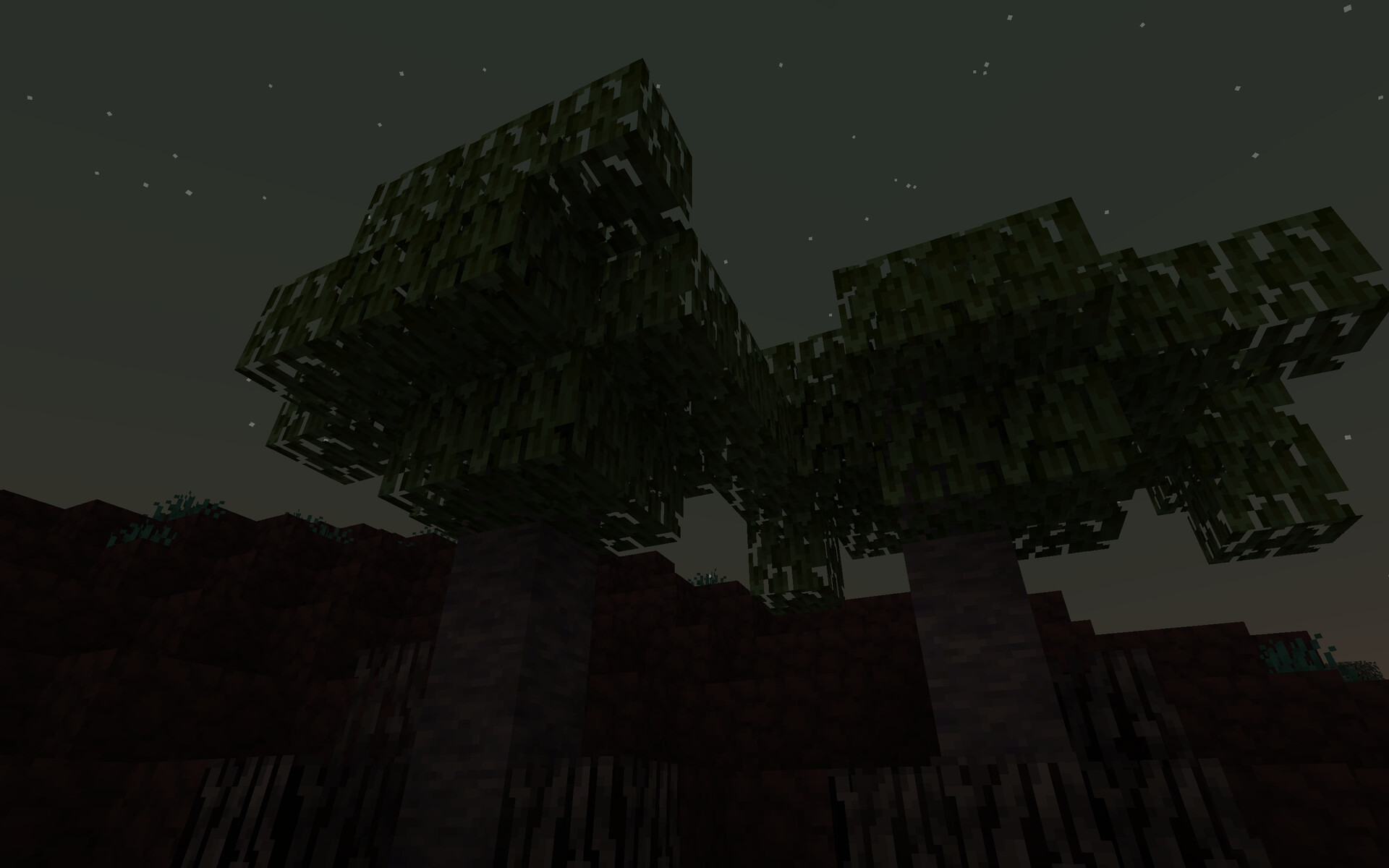 Dark Oak to Red Mangrove Minecraft Texture Pack