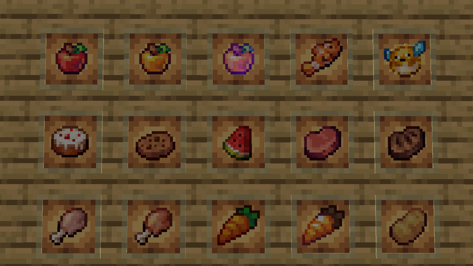 Better food Minecraft Texture Pack