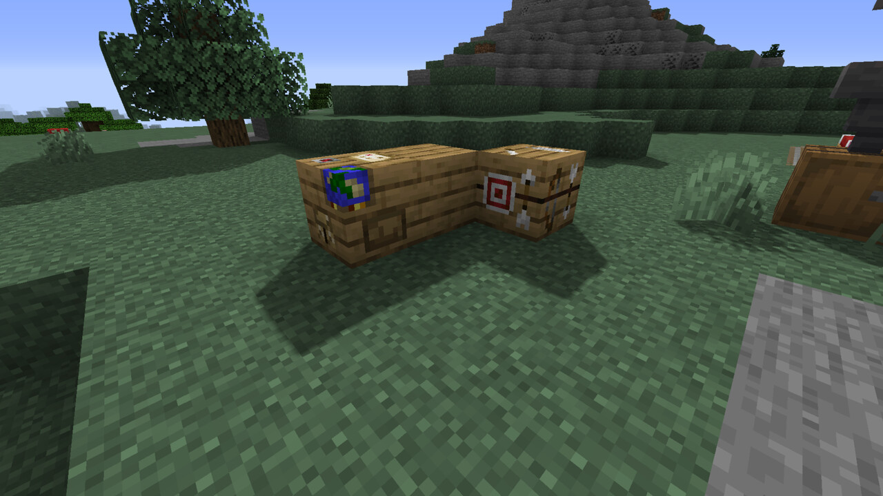 Plank Based/Biome-Dependent Cartography/Fletching Table Minecraft ...