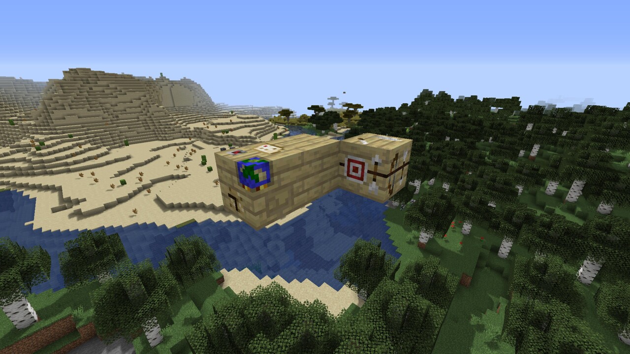 Plank Based/Biome-Dependent Cartography/Fletching Table Minecraft ...