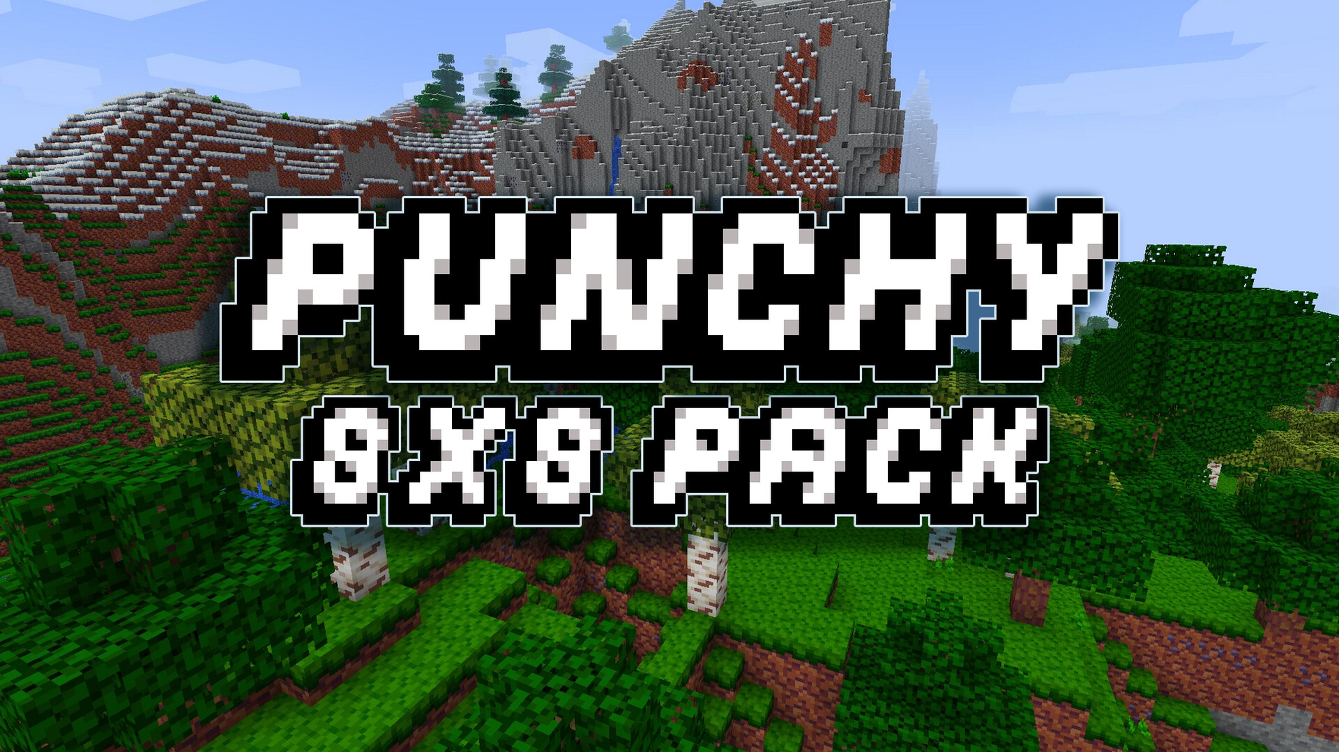 Punchy 8x8 Texture Pack Minecraft Texture Pack