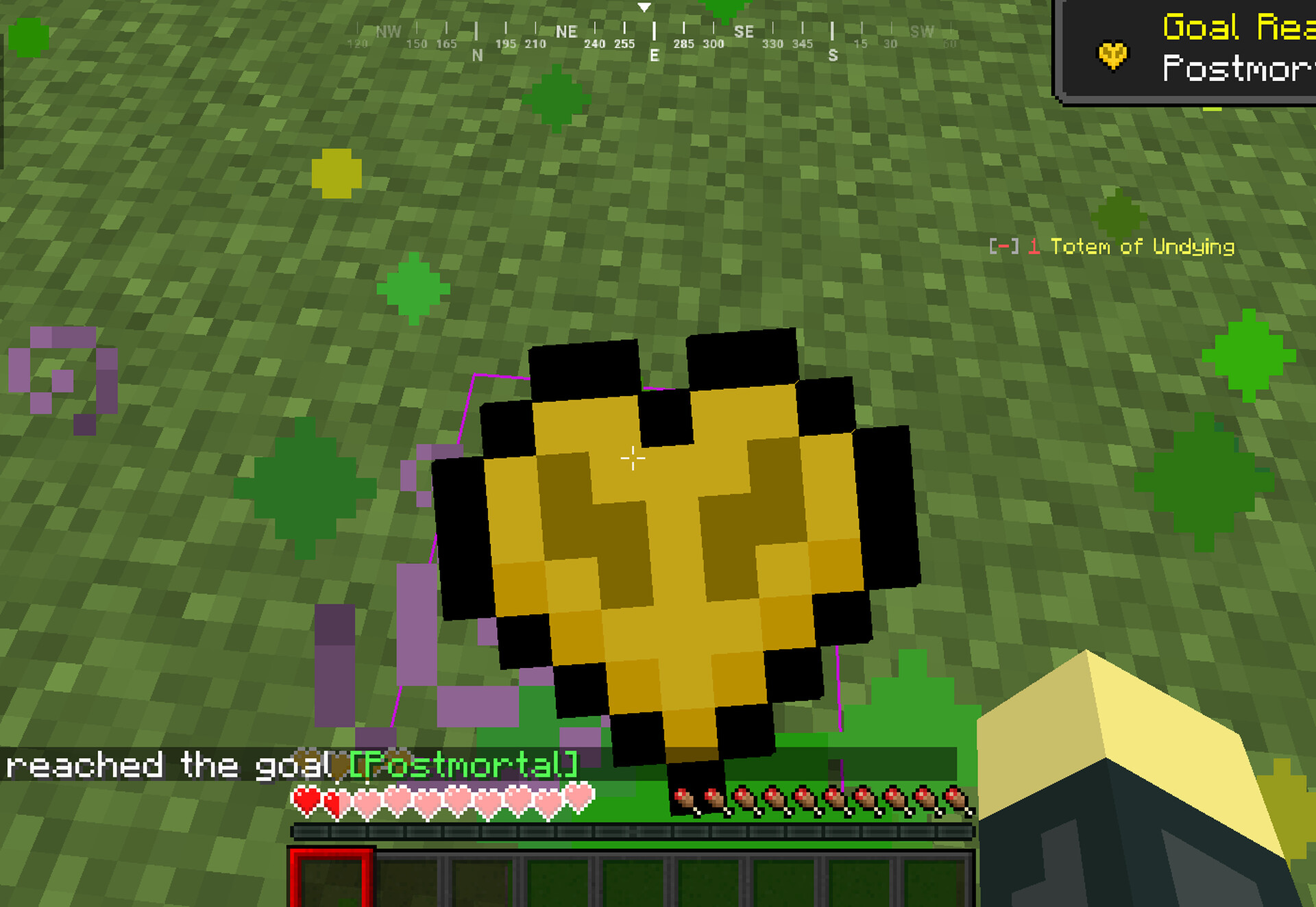 Absorption Hardcore Heart Totem Minecraft Texture Pack