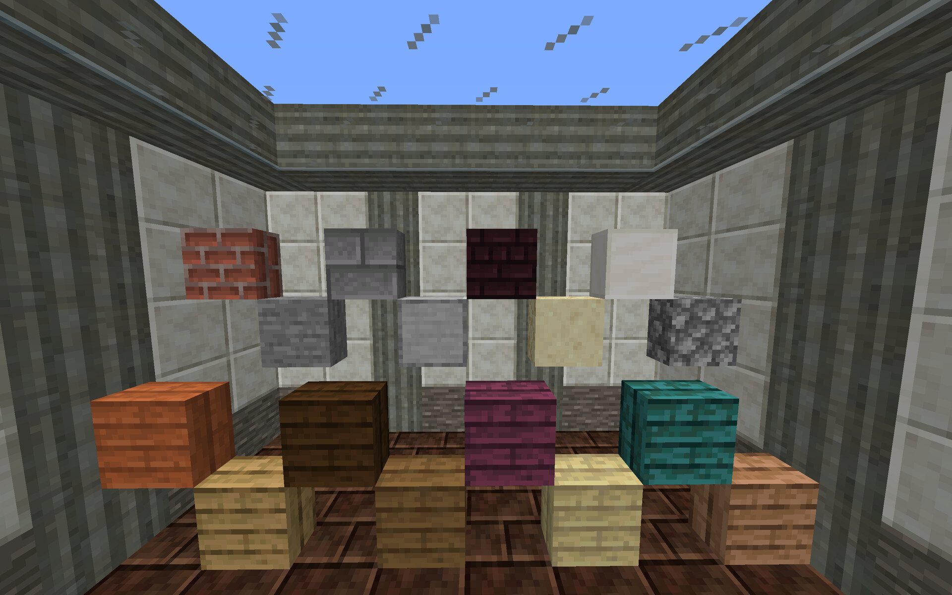 Vertical Slabs Minecraft Texture Pack