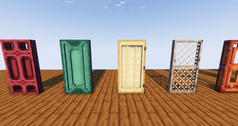 Better Vanilla Doors !! (NOW AT 1.18) Minecraft Texture Pack