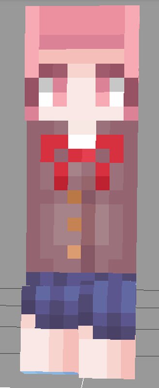 DDLC PACK ( only if you are fans of DDLC ) Minecraft Texture Pack