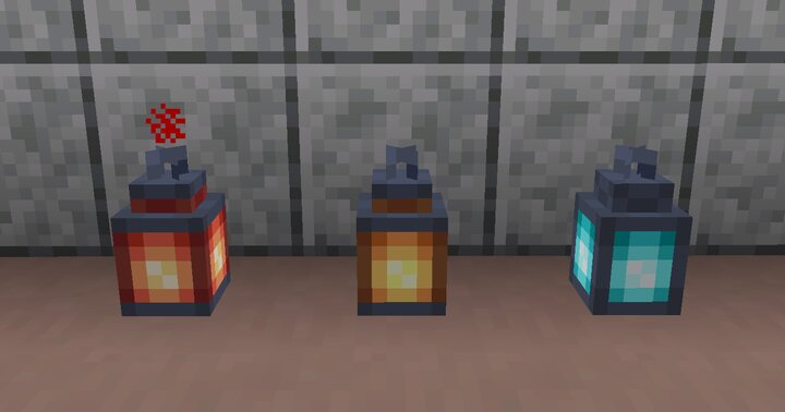Redstone Lantern 1.16+ Minecraft Texture Pack