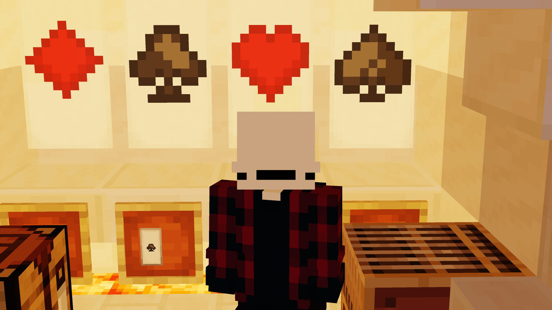 Card Suits Banner Patterns Minecraft Texture Pack